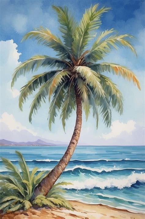 Épinglé par Merrie Smith sur watercolor beach en 2024 Dessin de plage