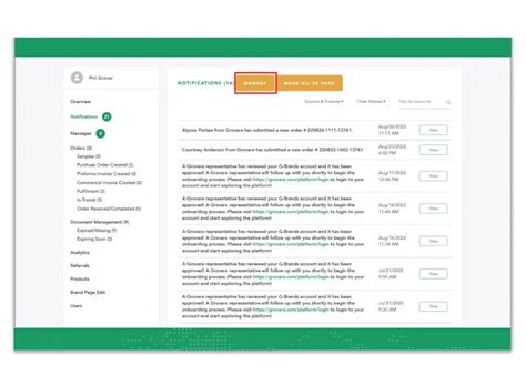 how to manage platform notifications