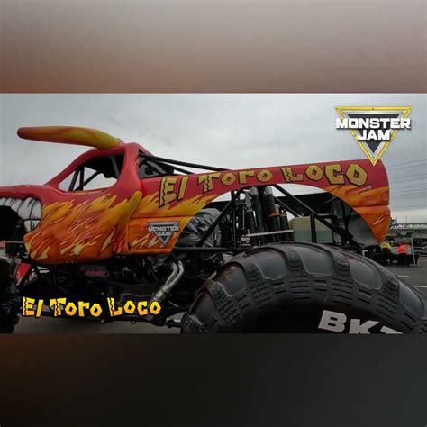 El Toro Loco Watercolor Print Monster Truck Poster Monster Truck Wall
