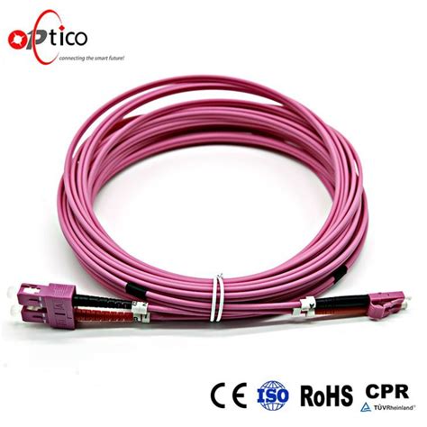 China SC To LC Duplex OM Fiber Patch Cord Manufacturers And Suppliers Factory Wholesale