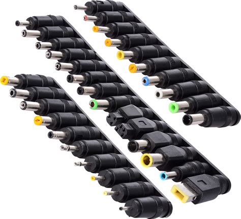 Amazon Com Soulbay Pcs Universal Laptop Notebook Input Dc Plug Set Jack Tips For Lenovo