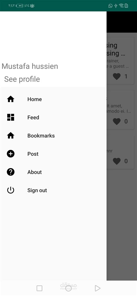 myblog app مستقل