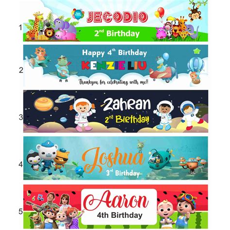 Jual Plastik Goodie Bag Plastik Snack Birthday Label Snack Ulang Tahun