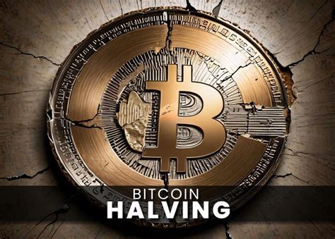 premium photo bitcoin halving block reward breaking bitcoin halving