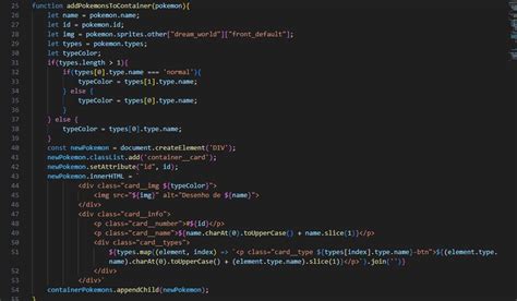 Dificuldade Pokedex Usando Js Puro Javascript Alura Cursos