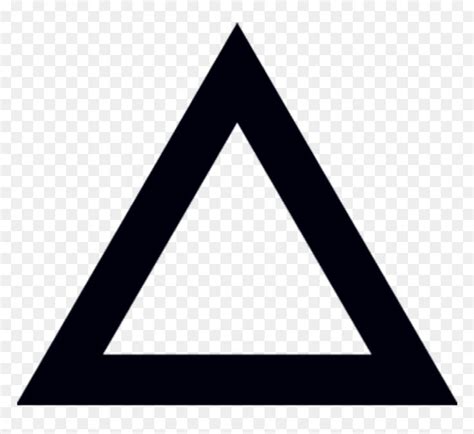 Triangle PNG for Photoshop