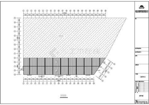某公司跨距30米轻型门式钢屋架结构厂房设计cad全套结构施工图（ 含设计说明）工业厂房土木在线