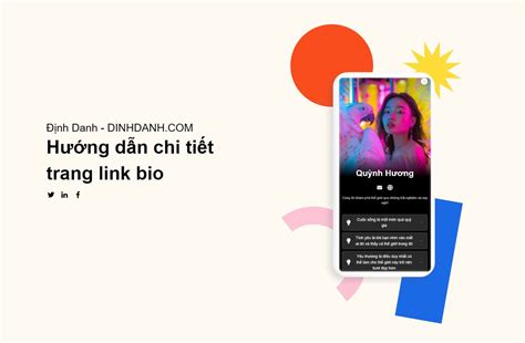 H Ng D N Chi Ti T V Trang Link Bio M U Bio Link Nh Danh