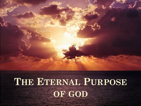 The Eternal Purpose Of God Grace Bible Church Fort Worth