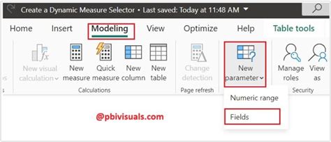 Power Bi Exercise Create A Dynamic Measure Selector Learn Bi