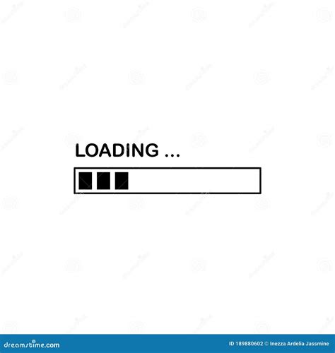 Illustration Vector Graphic Of Loading Bar Icon Stock Vector Illustration Of Futuristic