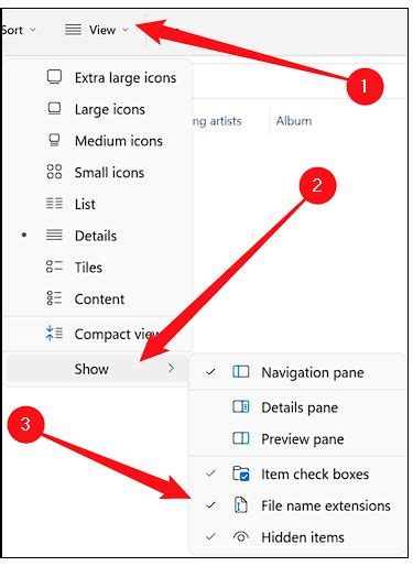 How To Make Windows Show File Extensions