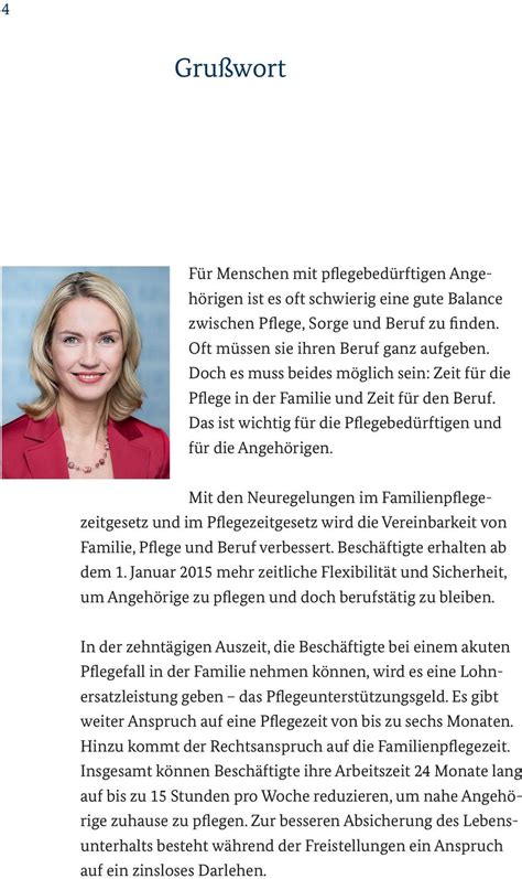 Bessere Vereinbarkeit Von Familie Pflege Und Beruf PDF Kostenfreier