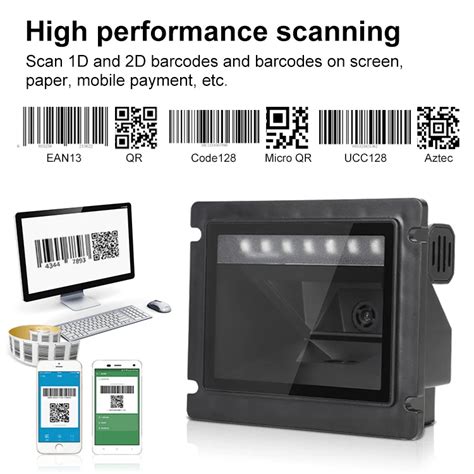 High Resolution Embedded 2d Barcode Scanner Module Qr Barcode Reader Engine For Kiosk Price
