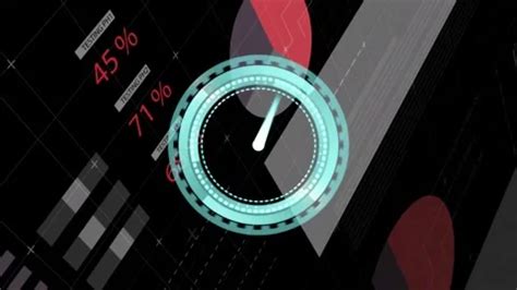 Animation Of Clock Over Graphs And Data Stock Video Pond