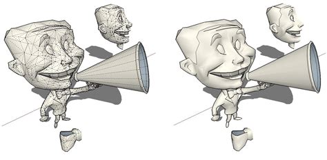 Human Face Modeling Pro Sketchup Community