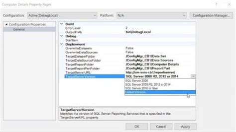 SQL Server Data Tools SSDT And RDL Versions Ask Garth