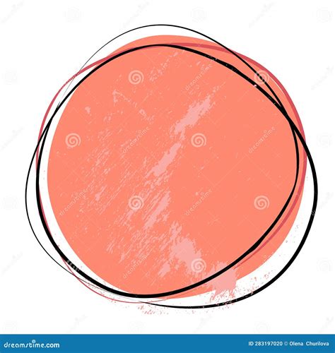 Organic Amoeba Blob Shape Abstract Green Color With Line Vector Illustration Isolated On