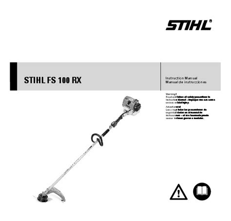 STIHL FS 100 RX Trimmer Owners Manual