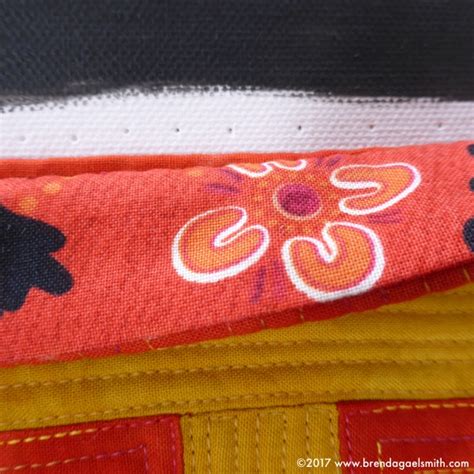 Tutorial How To Attach Textile Art To Stretched Canvas