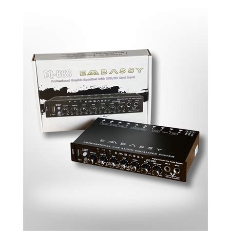 Jual Parametrik Preamp Embassy EQ Bluetooth Equalizer Shopee Indonesia