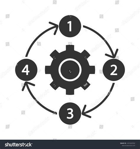 process diagram glyph icon pfd flowsheet stock vector royalty free 1423269782 shutterstock