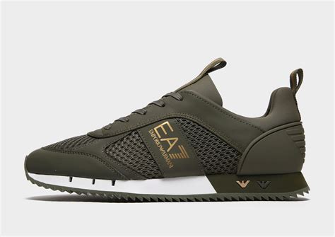 Emporio Armani EA7 Mesh Run Herren Grün | JD Sports Österreich