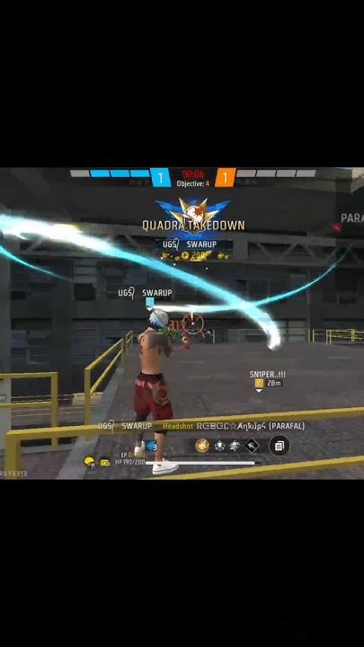 Cs Rank 1 Vs 4 Parafal Shorts Ytshorts 1vs4 Freefire
