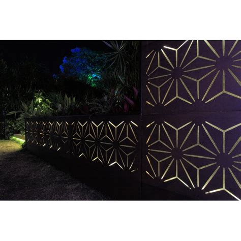OUTDECO 4 Ft H X 2 Ft W Star Anais Fence Panel Reviews Wayfair
