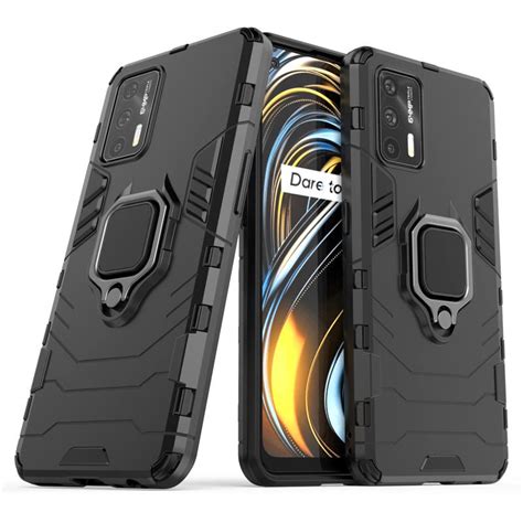 เคส Realme GT 5G ฮารดเคสกนกระแทกเคสโทรศพท Hybrid Armor Shockproof Ring Case Realme GT 5G
