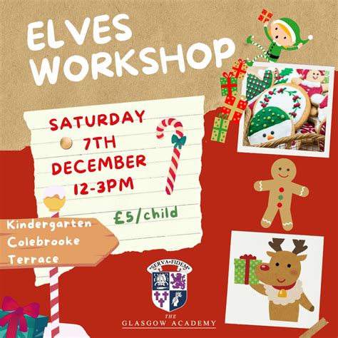 Elves Workshop 2 15pm 2 45pm The Glasgow Academy