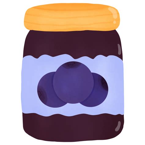 Blueberry Jam Png 33890740 Png