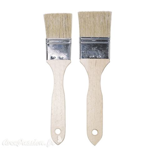 Spalter pinceau poils synthétiques pour finition lisse des vernis