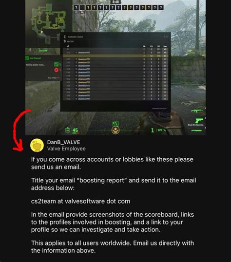 Official Instruction From Valve How To Report Bot And Boosting Lobbies In Cs2 Fpshub Fps