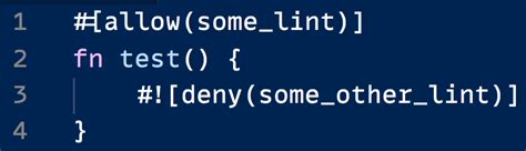 Ligatures In Rust Attributes Issue MonoLisaFont Feedback GitHub