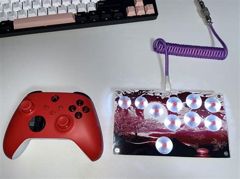 Custom 6 Button Hitbox For Non Hotkey Users Rfightsticks