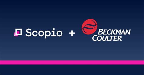 Scopio Labs On Linkedin We Are Excited To Share That Beckman Coulter