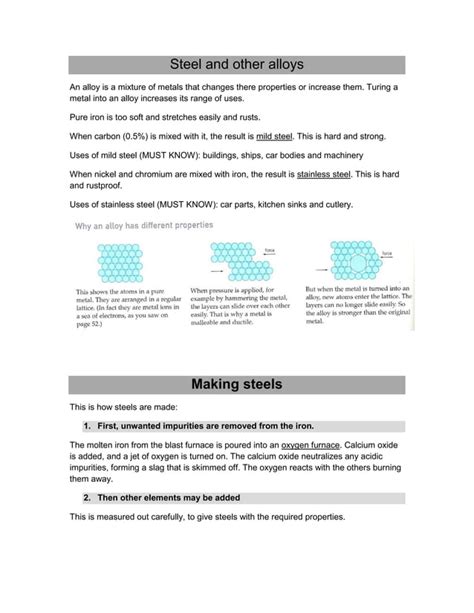 Chemistry Revision Notes Igcse Pdf Chemistry Science