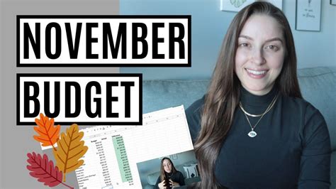 November 2022 Budget Money Goals Youtube