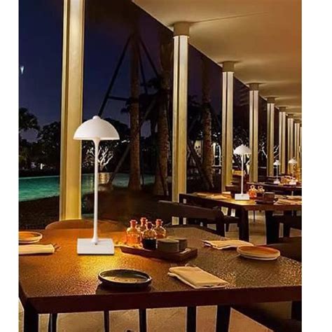 LAMPADA DA TAVOLO RICARICABILE USB 10W 3 COLORAZIONE LUCE D28 3C