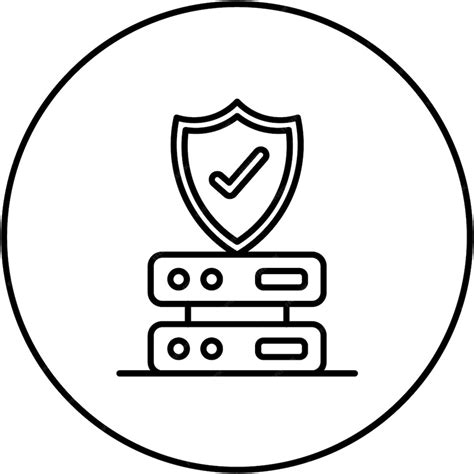 Premium Vector Data Protection Icon Vector Image Can Be Used For Data