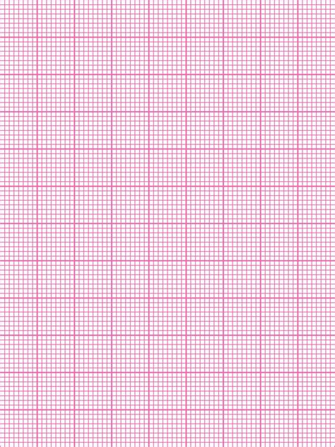 Pink Color Graph Paper Over White Background 19817560 Vector Art At