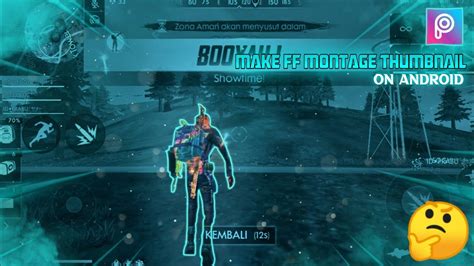 How To Make Free Fire Montage Thumbnail In Picsart Gaming Thumbnail Kaise Banaen GF EDITZ