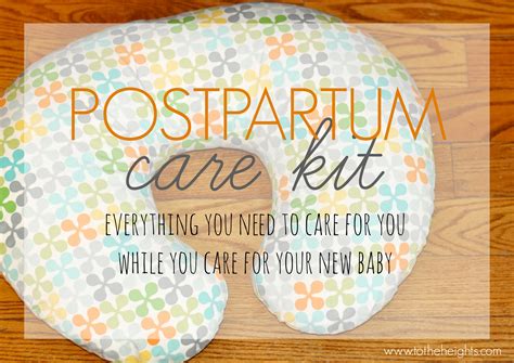 Postpartum Care Kit