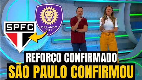 SAIU NO ESPORTE ESPETACULAR CHEGA PRA SER TITULAR NOTICIAS DO SÃO