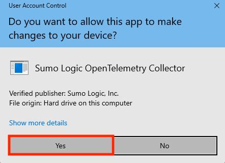 Install Opentelemetry Collector On Windows Sumo Logic Docs