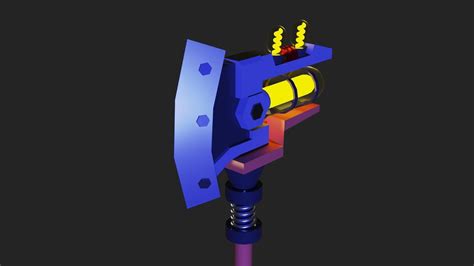 3d Model Stylized Axe Weapon Melee Pbr Low Poly Game Ready Vr Ar