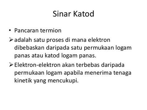 Sinar Katod