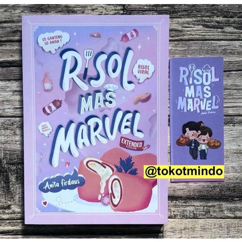 Original Novel Risol Mas Marvel Extended New Cover Anita Firdaus Skuad Publisher Shopee