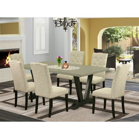 Maykoosh Lakeside Living 7 Piece Kitchen Set Consist Of A Rectangle